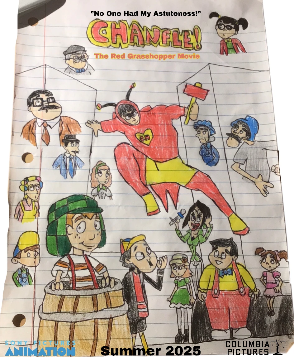 Chanfle! The Red Grasshopper Movie 2025 Columbia Pictures Sony Pictures ...