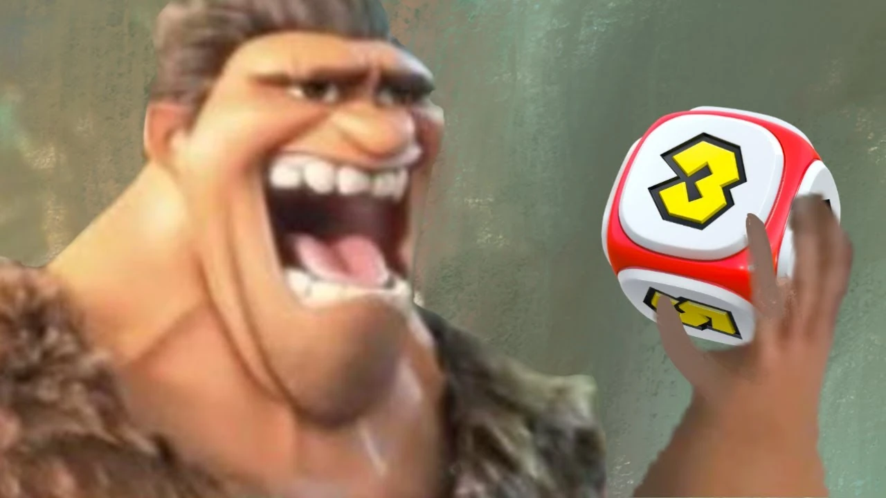 It's called a Mario Party clone..........rhymes with Grug! | Fandom