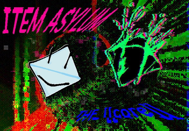 Fanmade item asylum oc (eye strain warning) | Fandom