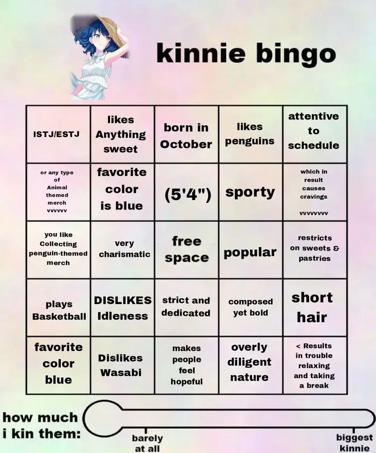 Send random prsk kinnie bingos / your kinnie bingos/nf | Fandom