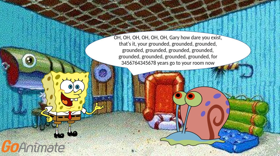 SpongeBob grounds Gary for existing | Fandom
