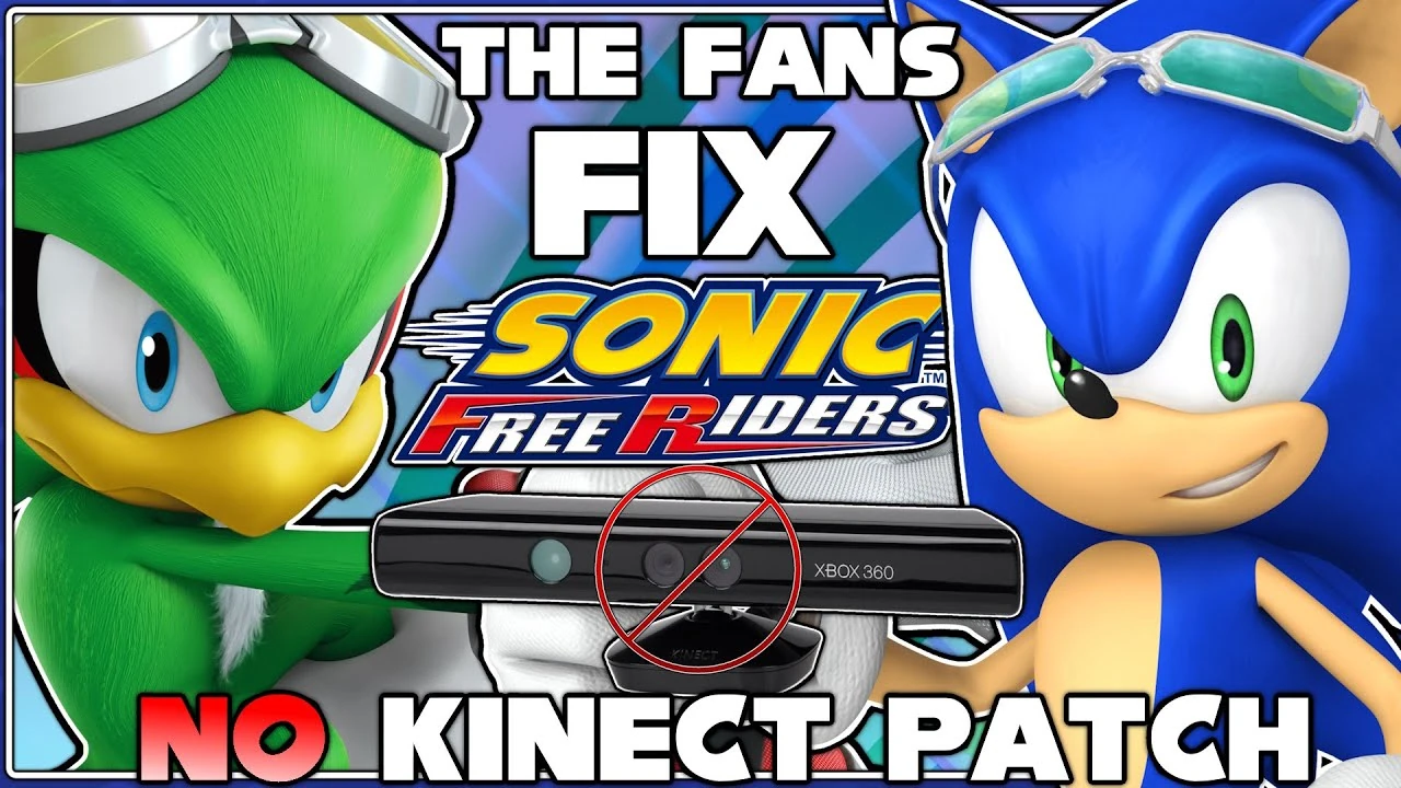 The WORST Sonic Game Is Good Now? | Sonic Free Riders No Kinect Patch ...