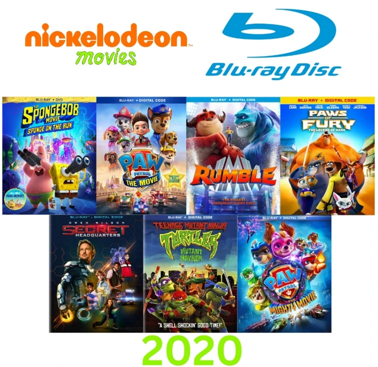 Nickelodeon Movies + [Blu-Ray] In 2020s | Fandom