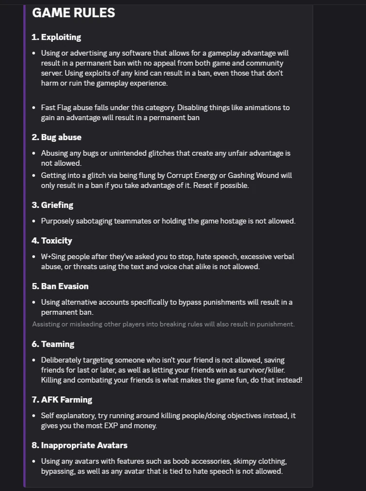 can you report ppl for teaming in the disc? | Fandom