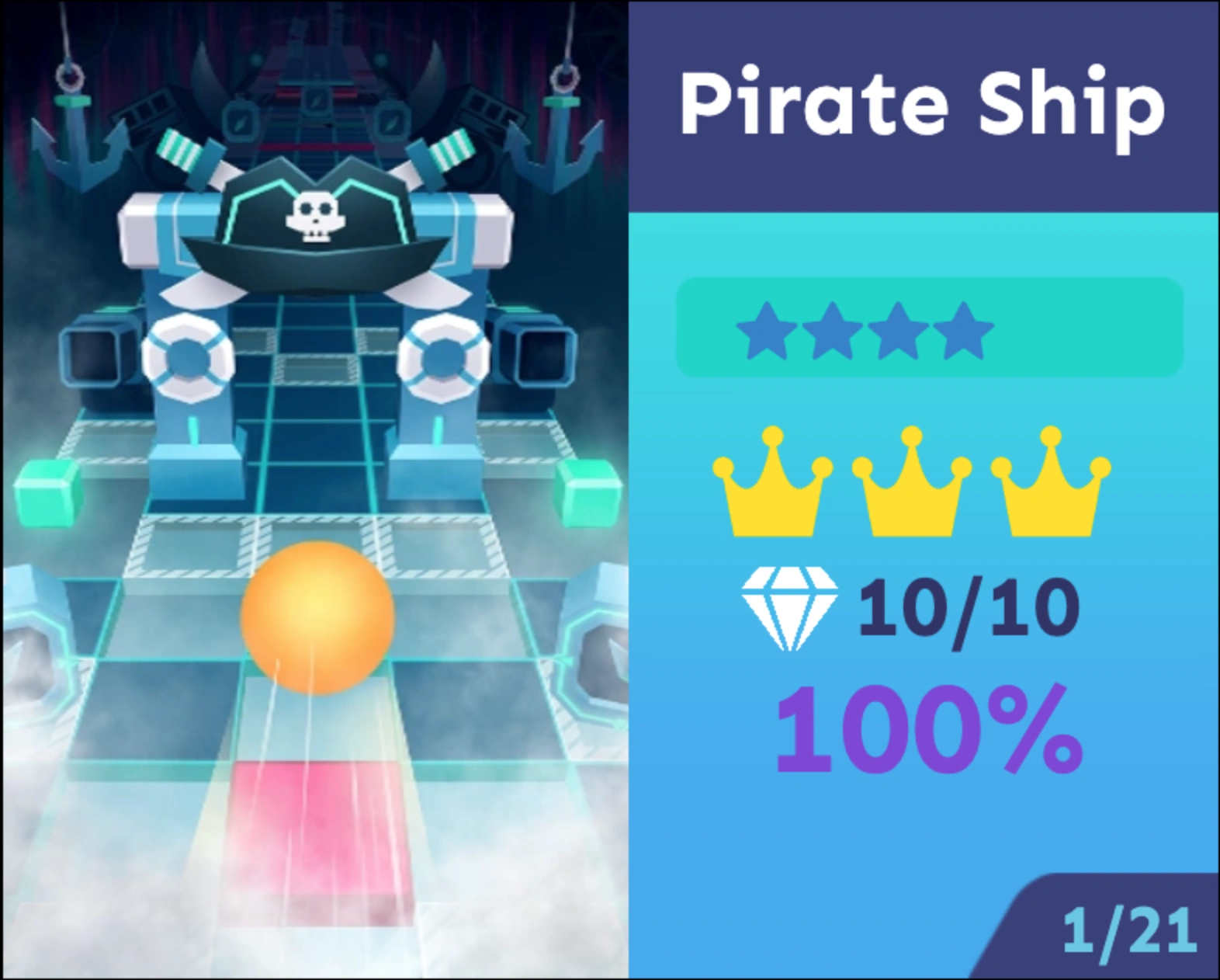 Arrange 4 stars level images in level menu | Fandom