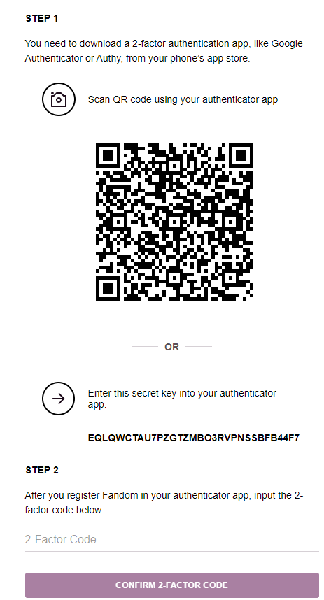 Two-Factor Authentication Now Available | Fandom