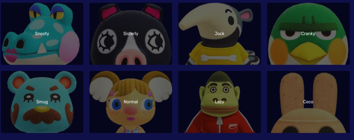 Ah, yes, the 8 personality types | Fandom