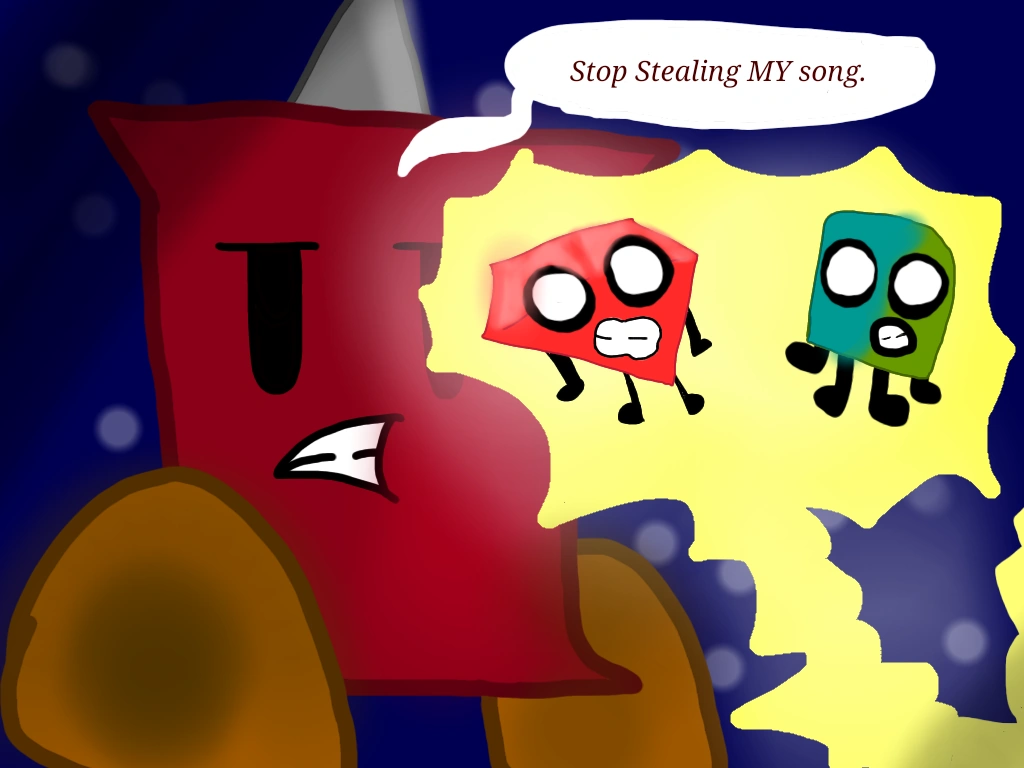 I remade the popular BFDIA 14 scene into an fanart :3 | Fandom