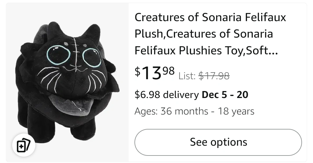 Should I add this knockoff felifaux plush to my Christmas list | Fandom