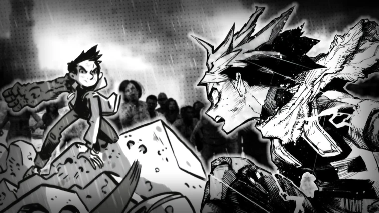 Izuku Midoriya VS Jack Sullivan Fight Art | Fandom
