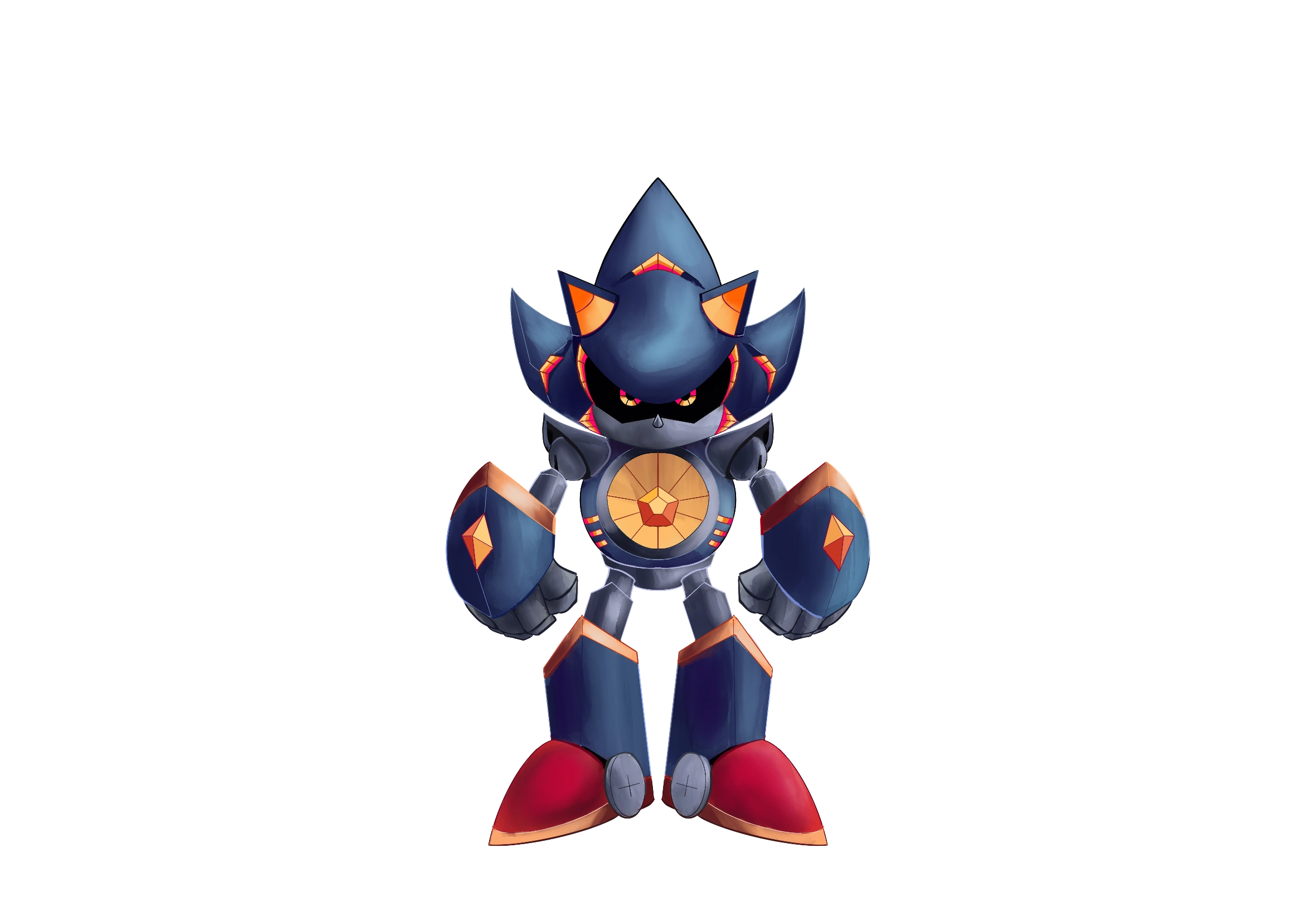 Paradox Circus Metal Sonic render | Fandom