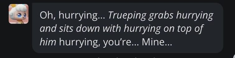 Trueping AI is really acting up.. 💀 | Fandom