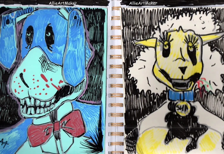 Bon and Sha drawing | Fandom