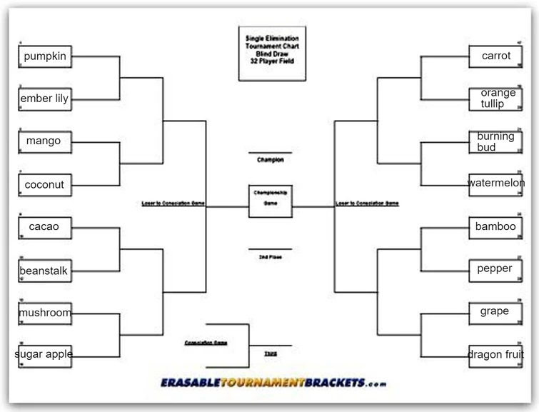 im was bored so i made this seed bracket with a wheel | Fandom
