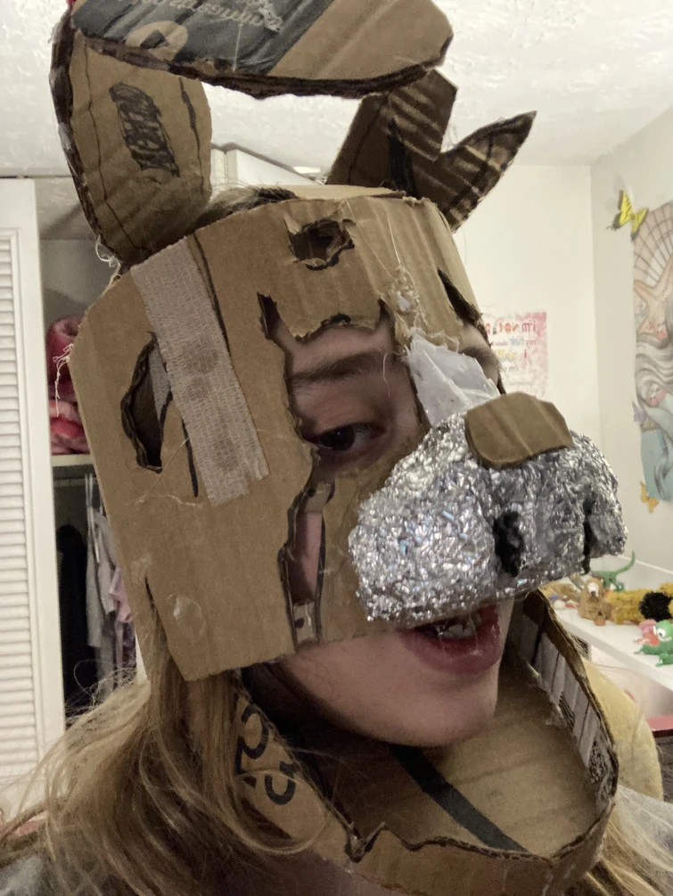 I added the ears to Springtrap | Fandom