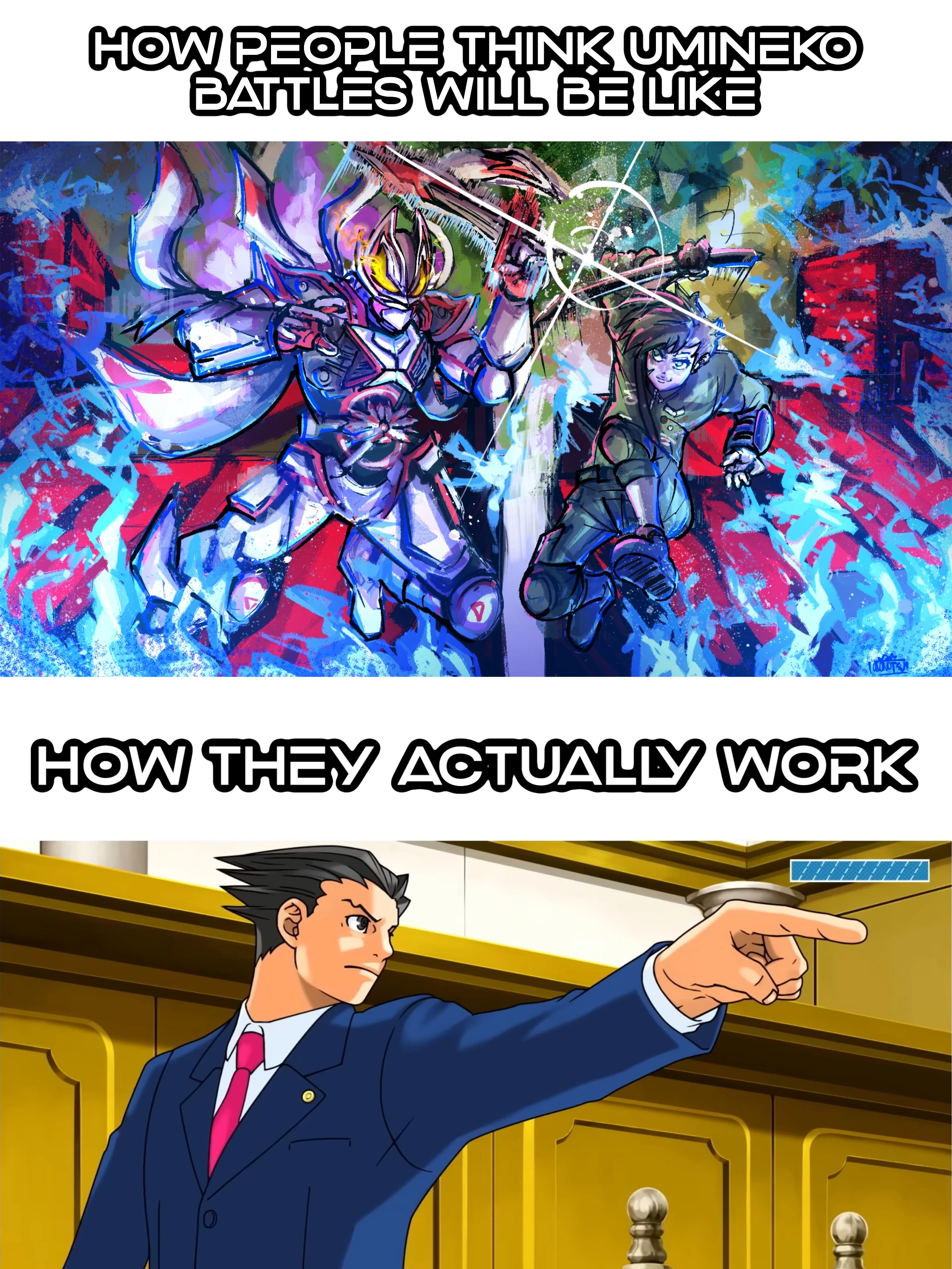 Something funny I find about Umineko matchups | Fandom