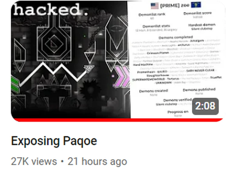 Insane GD drama surrounding Paqoe and Styx | Fandom