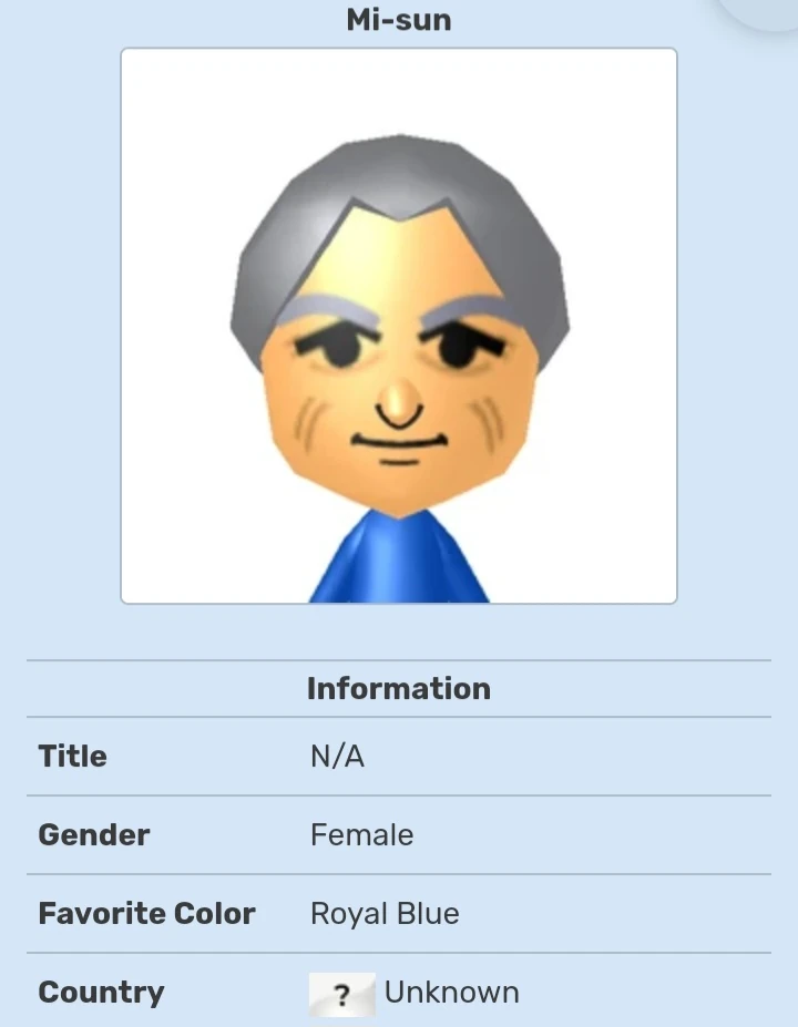 If the Miis were Pokémon Trainers: Mi-sun | Fandom