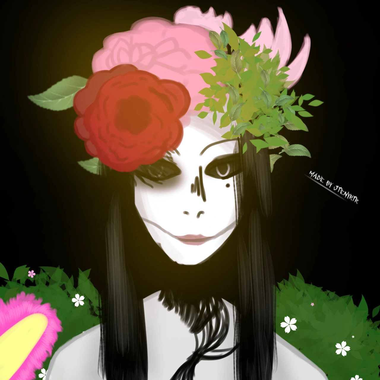 My effort in drawing yurei (yes it’s my first time) | Fandom