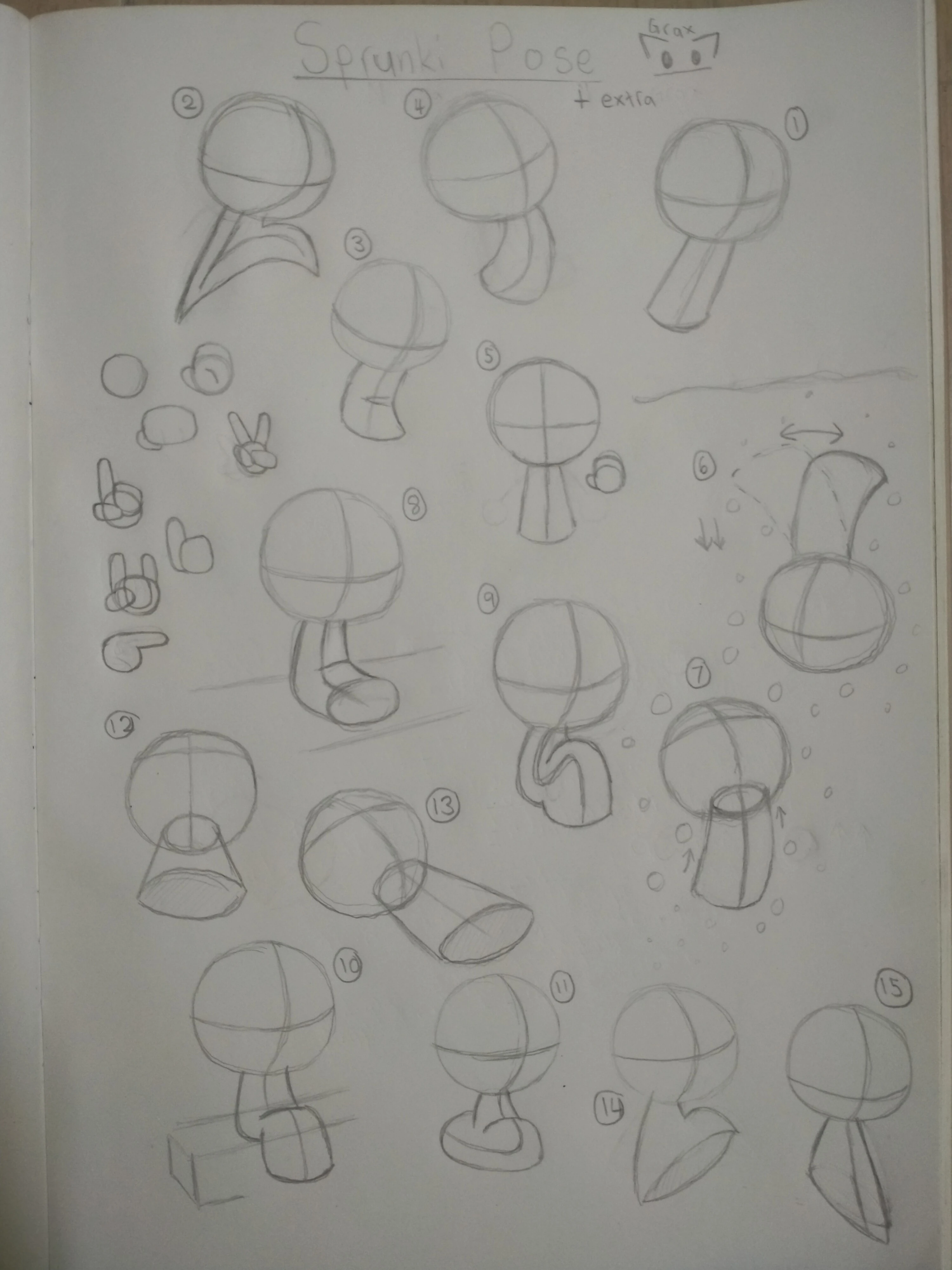 Sprunki Pose Guide | Fandom