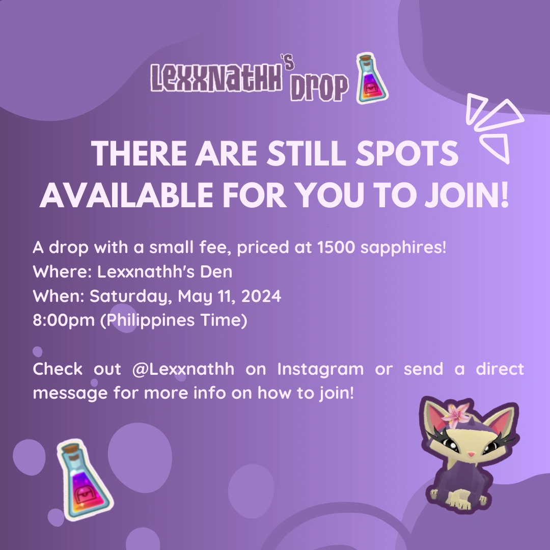 THERE ARE STILL SPOTS AVAILABLE FOR YOU TO JOIN! | Fandom