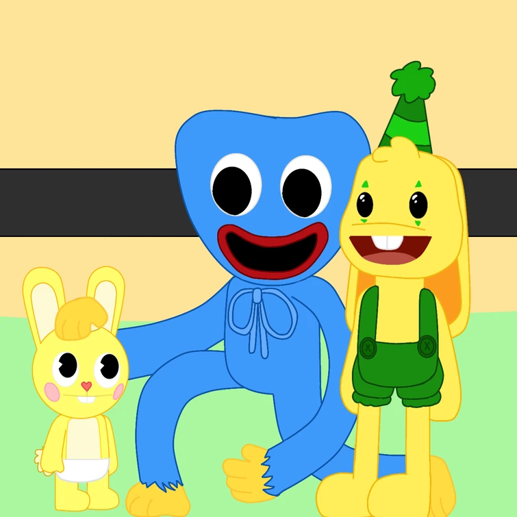 Baby Cuddles 💛 HUGGY WUGGY and Bunzo Bunny | Fandom