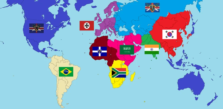 World Map Of Nine Countries | Fandom