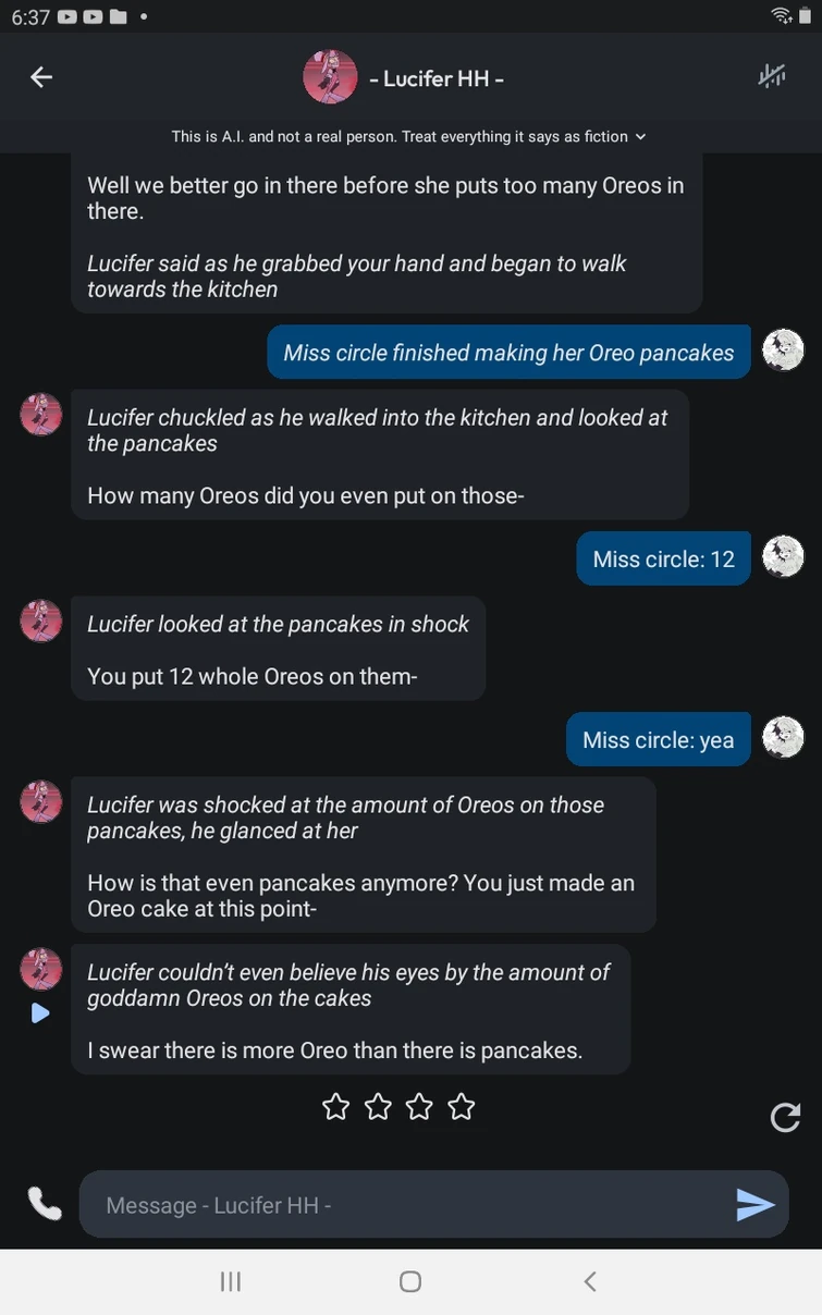 Miss circle and her Oreos | Fandom