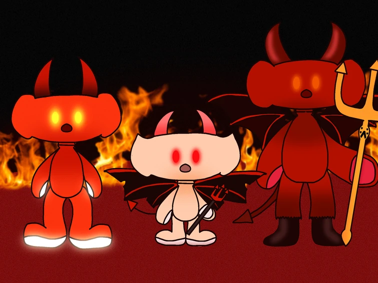 Burning up devils! | Fandom