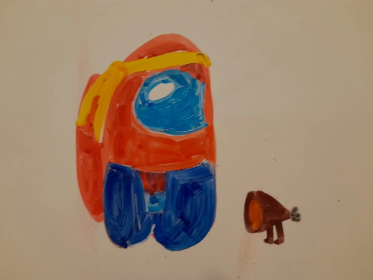 My Among Us skin currently. | Fandom