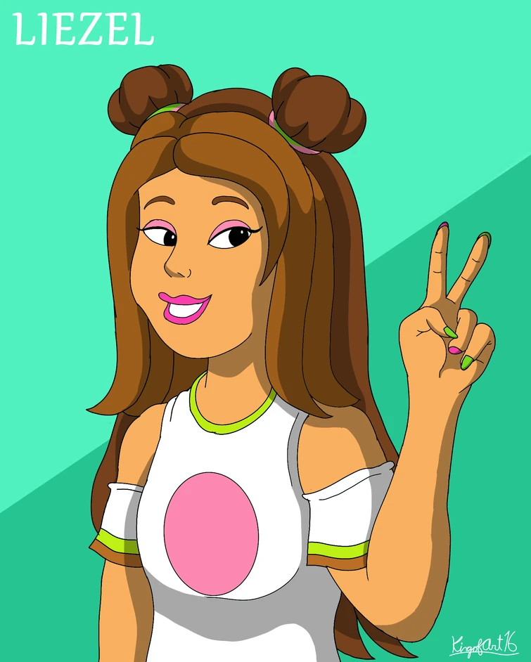 How does this drawing of Liezel look? I already posted it on her fanart ...