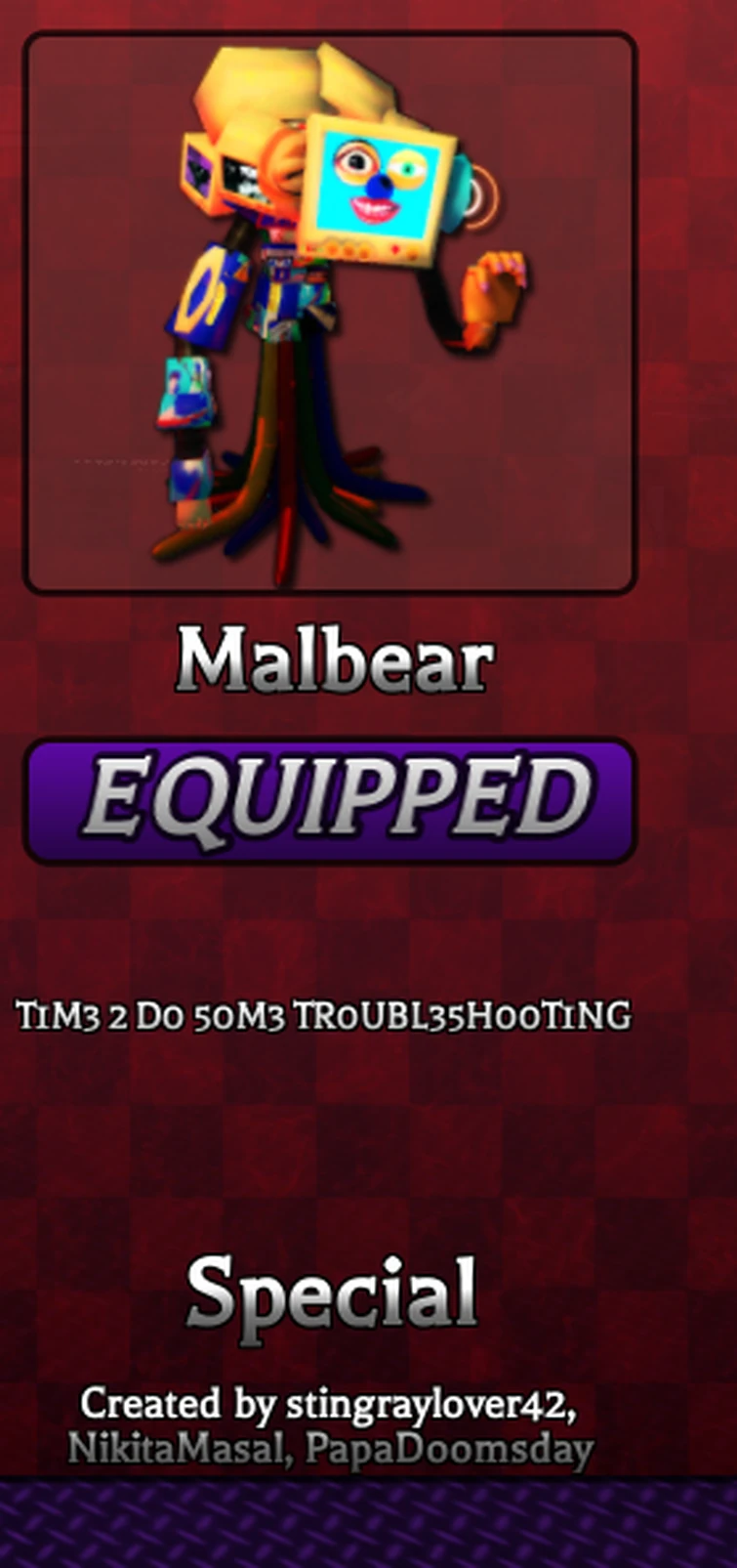 Best malbear design? | Fandom