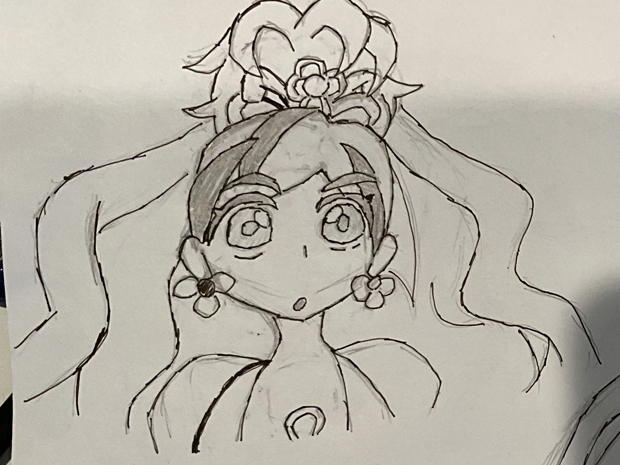 Haruka in Demon Slayer style drawing | Fandom