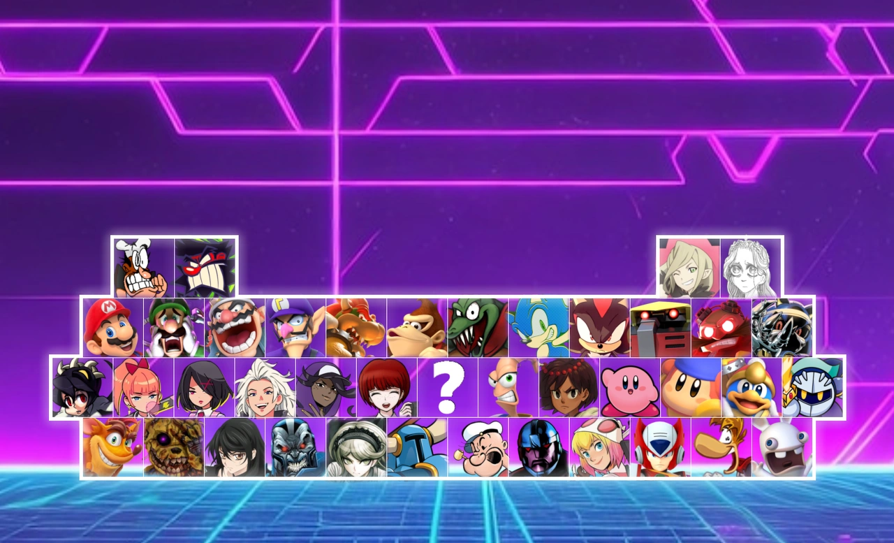I made a crossover fighting game roster | Fandom