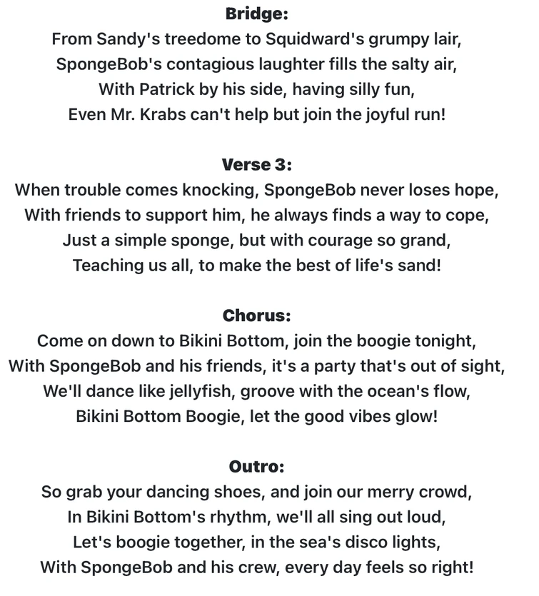 AI Spongebob Generated Song | Fandom