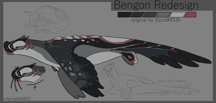 bengon redesign concept art | Fandom