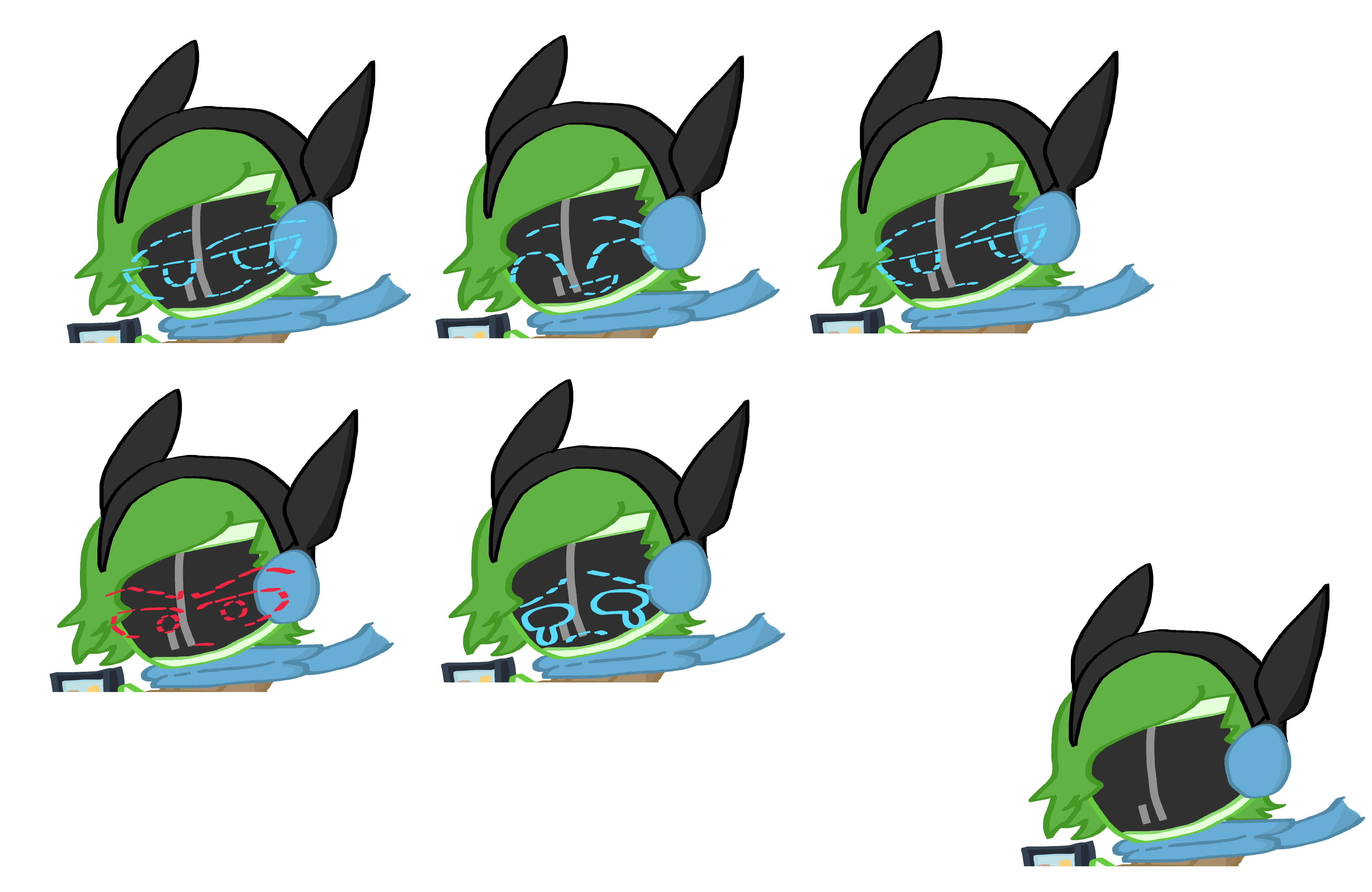 Idk what to post so have emotion sheet of my DW OCs :> | Fandom