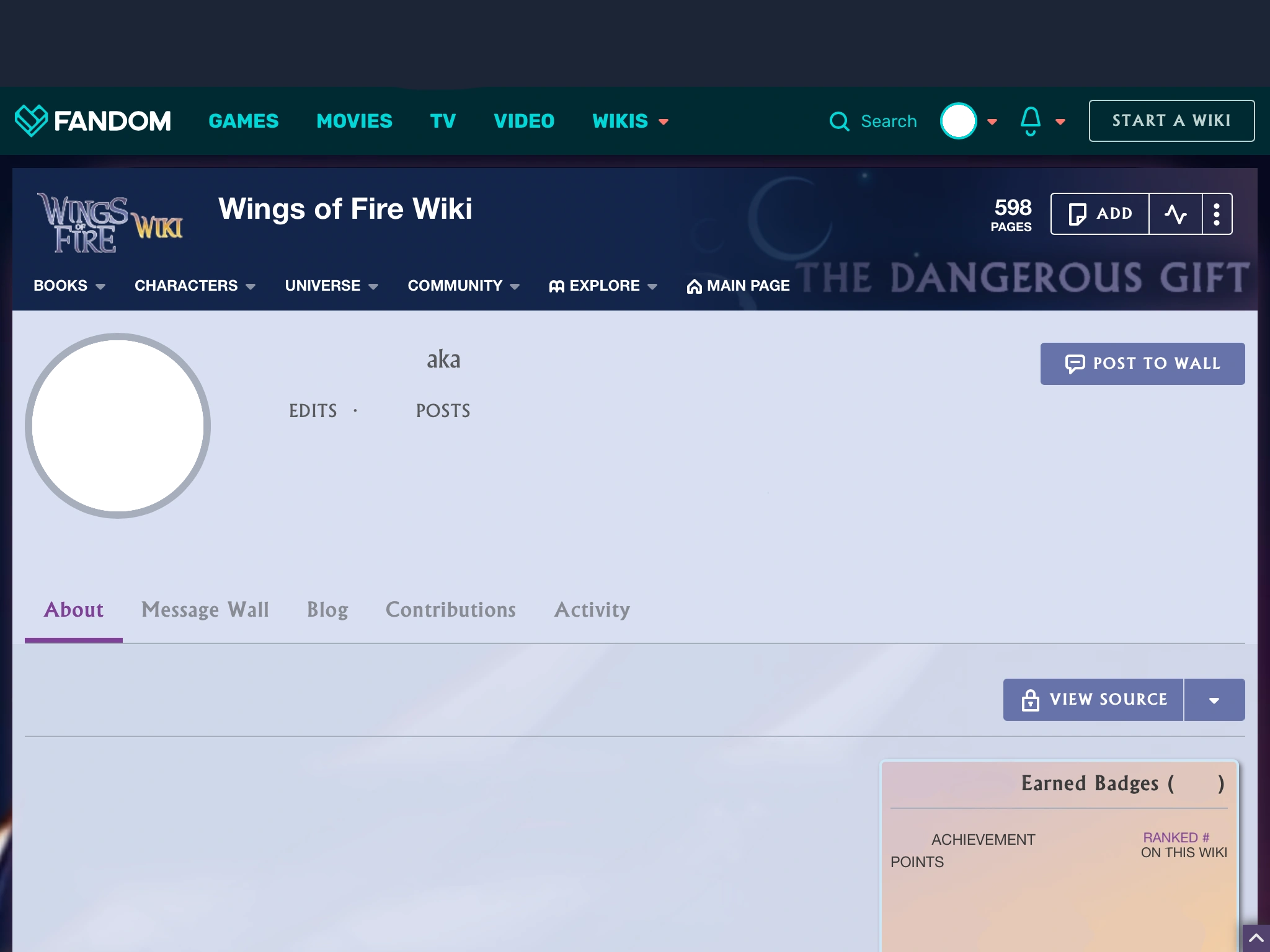 F2U FANDOM profile for your OCs… except it’s the old wiki design :o ...