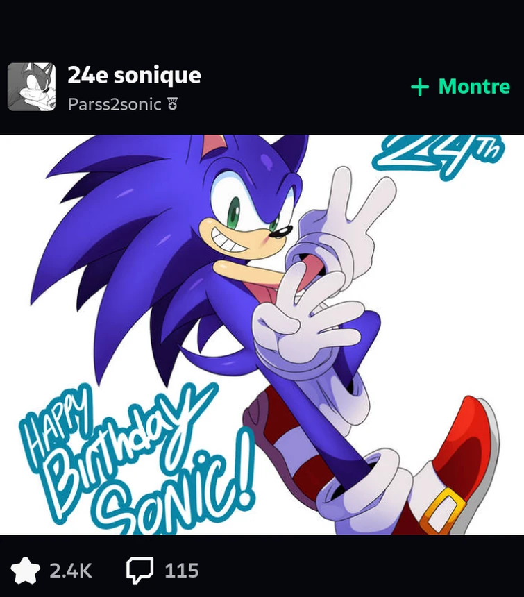 Can confirm as I've seen some pretty questionable & unhinged Sonic ...