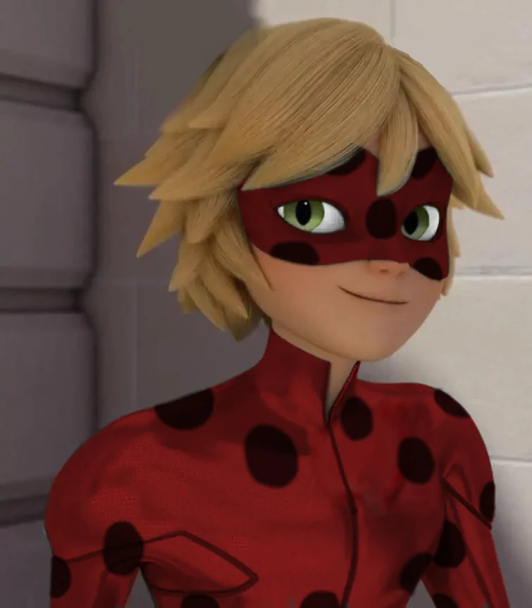 Ladybug and Cat Noir with reversed costumes | Fandom