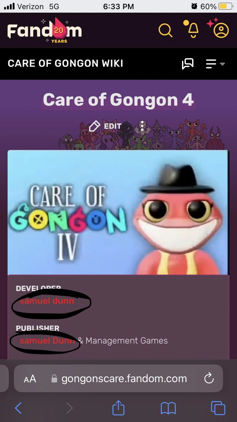 Discuss Everything About Care Of Gongon Wiki | Fandom