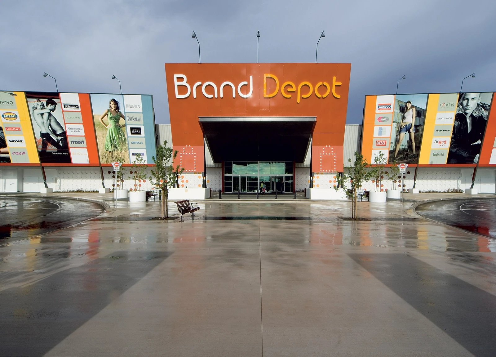 In the 2000s, a mall in my city was called Brand Depot and looked like ...