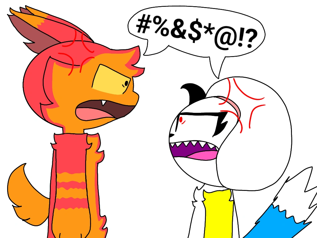 Mimika and Pyro they quarreling! | Fandom