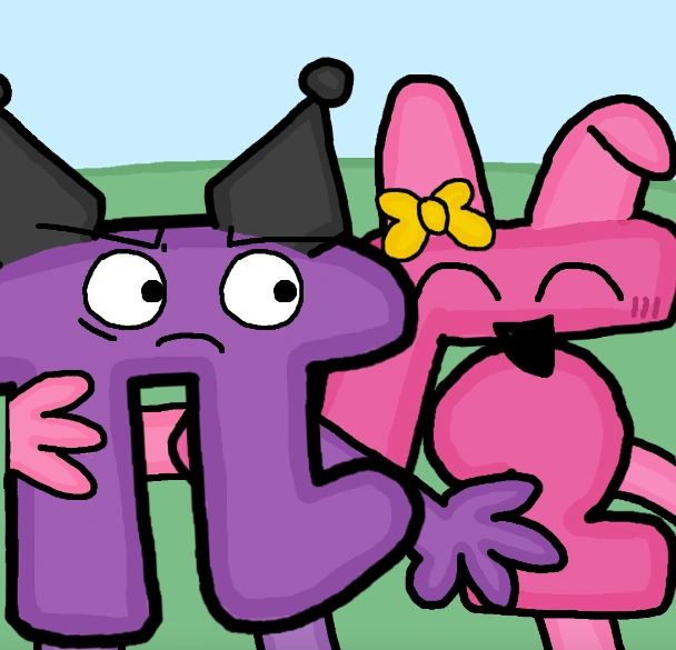 Pi and Square Root of Two cosplaying as Kuromi and My Melody (My 2 ...