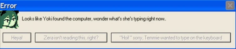 Anyone remember that time when people were goofing off while making fake Windows errors? | Fandom