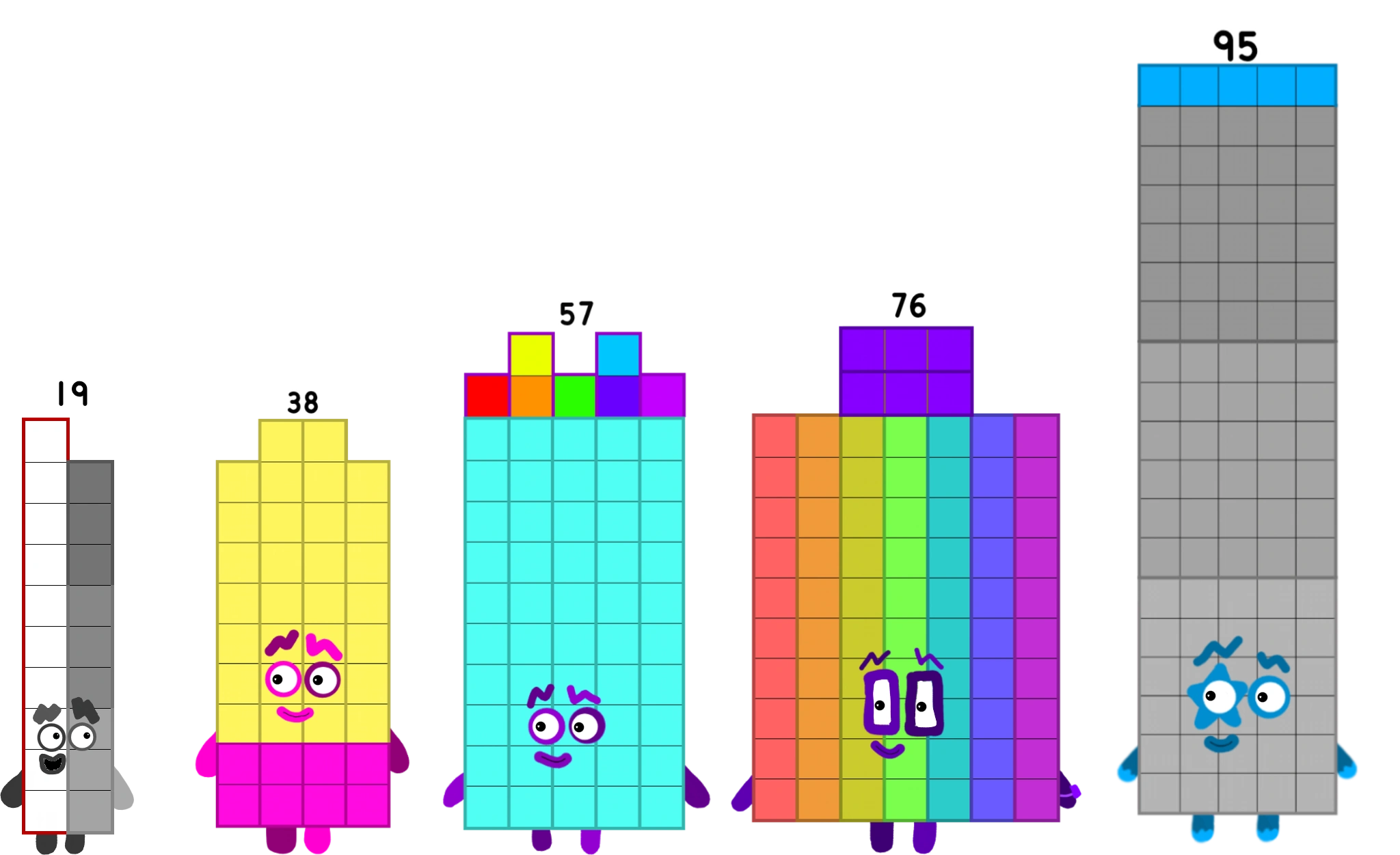 Why is Thirty-Eight, Fifty-Seven, Seventy-Six, and Ninety-Five staring ...