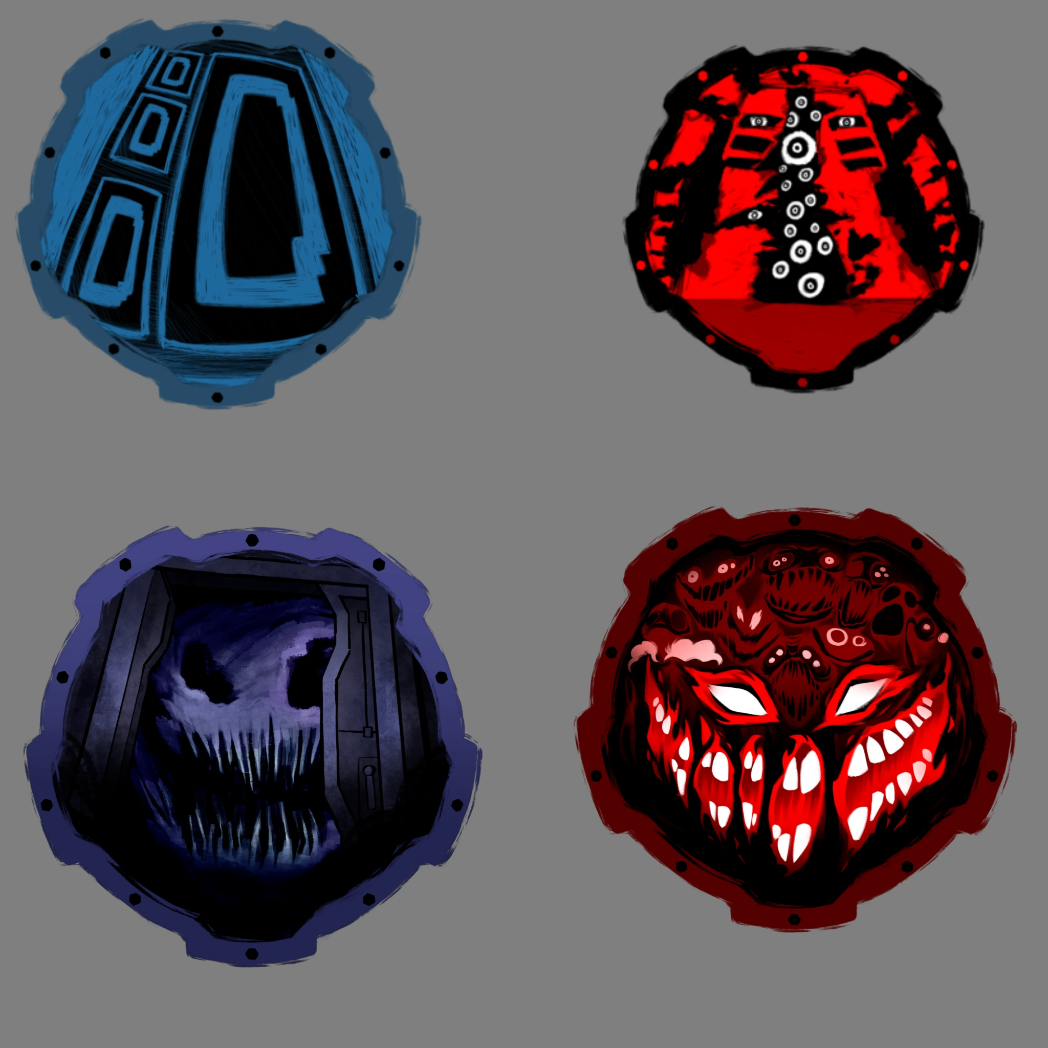 What do you think if i remade this 4 badges? | Fandom