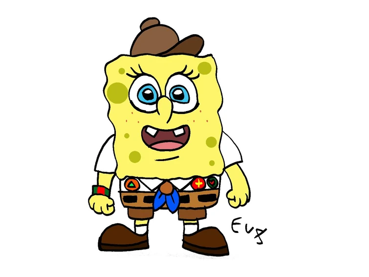 My drawing of Young SpongeBob | Fandom