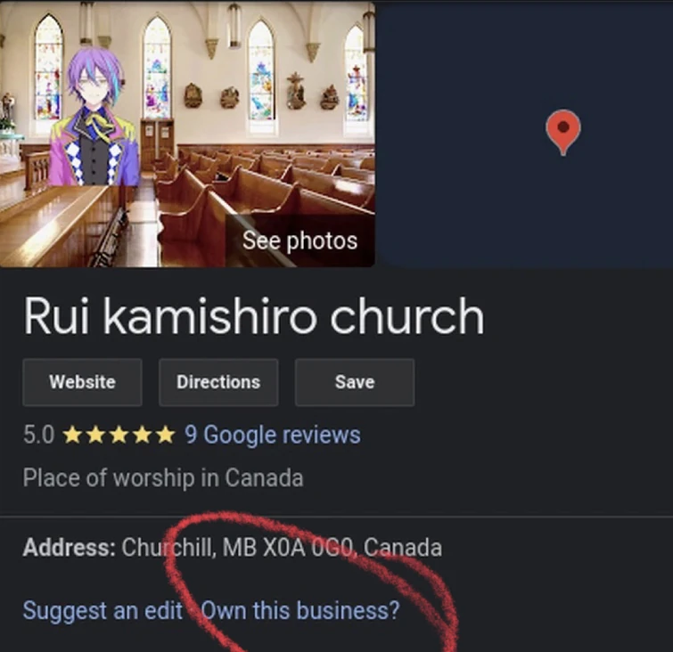 i need to own the rui kamishiro church | Fandom
