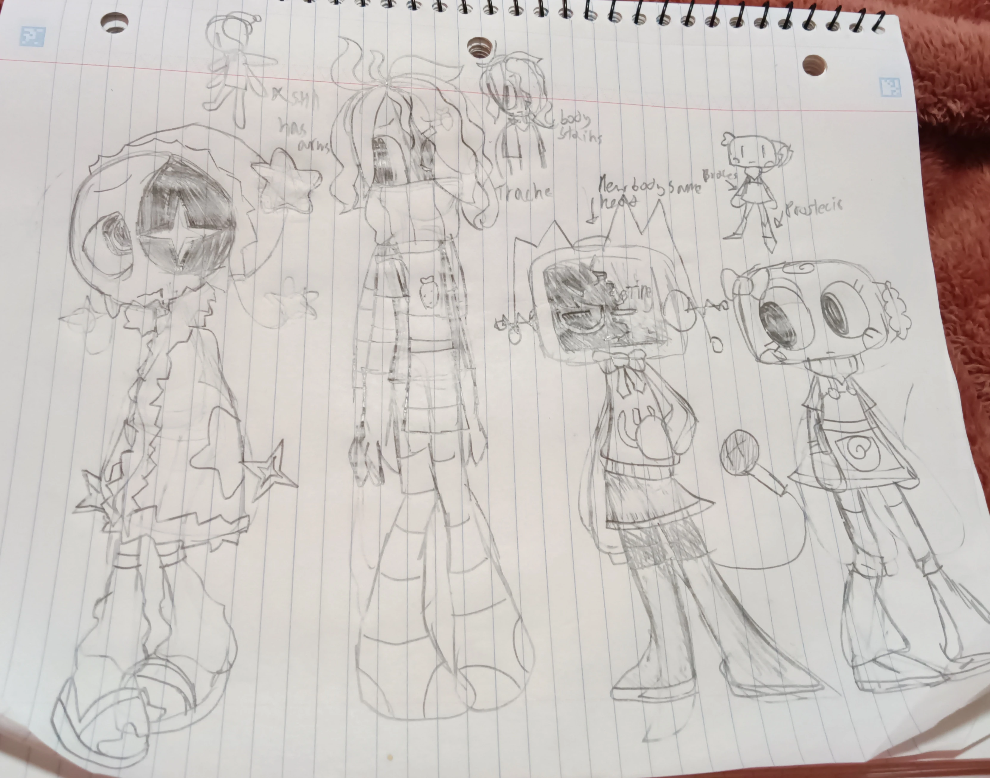 A few of the designs for my AU | Fandom